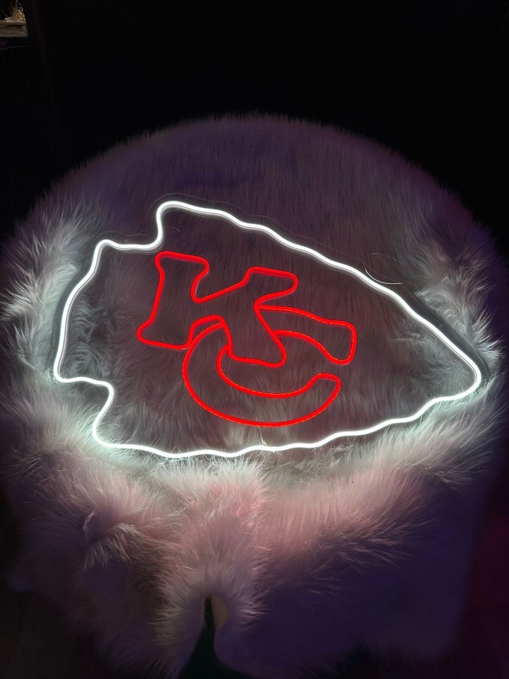 Kansas City Chiefs Neon Sign / Sports Neon Lights / Christmas Gift ...
