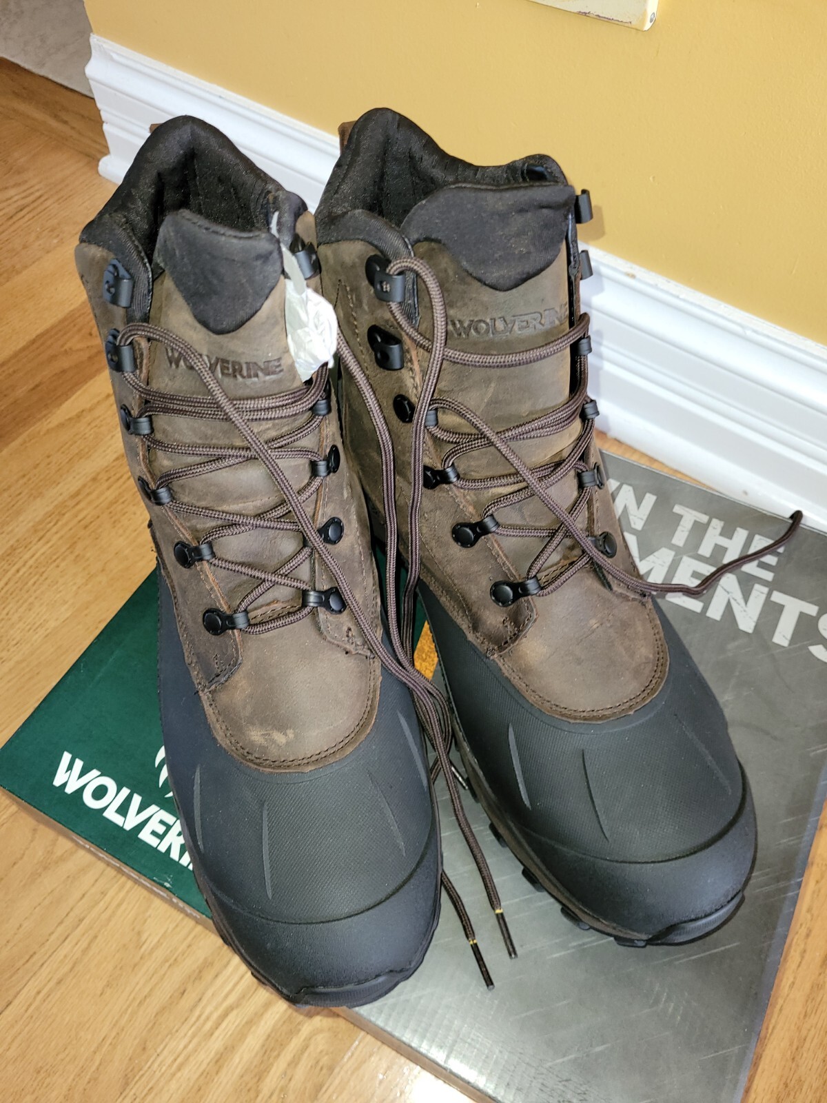 New Wolverine Frost Men's Waterproof Insulated Boots, Brown. Choose Size | eBay