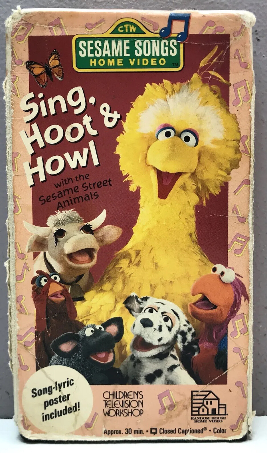 Sesame Street Sing Hoot Howl VHS Video Tape | Grelly USA