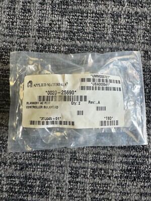 AMAT 0020-25690 BLANKOFF AC REM CONTROLLER BULKHE (NEW) Qty:2 | eBay