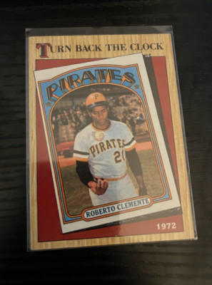 1987 Topps - Turn Back the Clock #313 Roberto Clemente | eBay