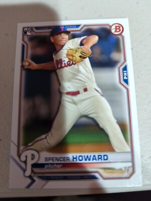 2021 Bowman Spencer Howard Rookie Card | eBay