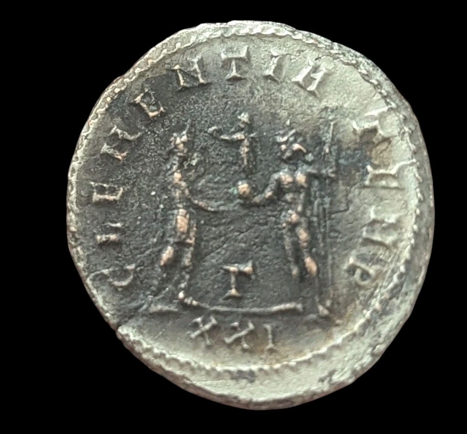 Diocletian Antoninianus Roman Empire 285 AD Billon Coin Clementia Rare ...