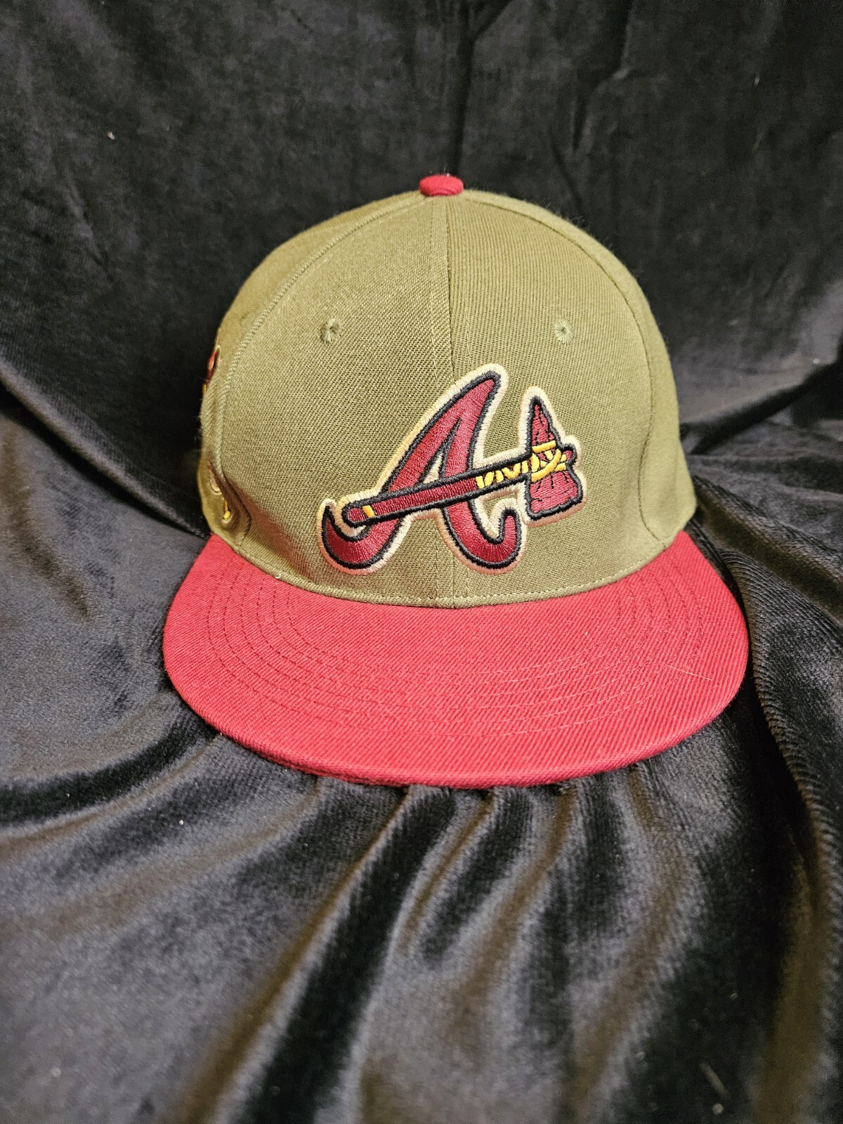 ATLANTA BRAVES 30th Season In Atlanta Replica Promo MLB Fitted Cap Hat ...