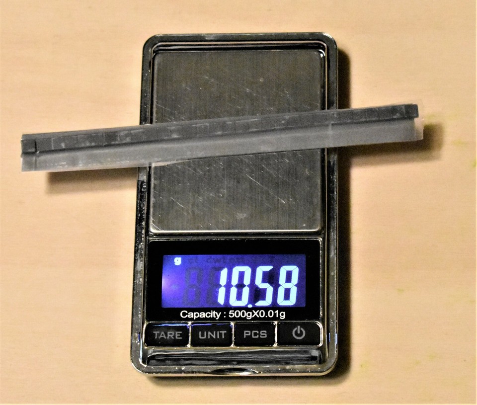 TxW Tungsten Swing Weight Tape 9-18 grams 3M VHB + Tungsten Chips head ...