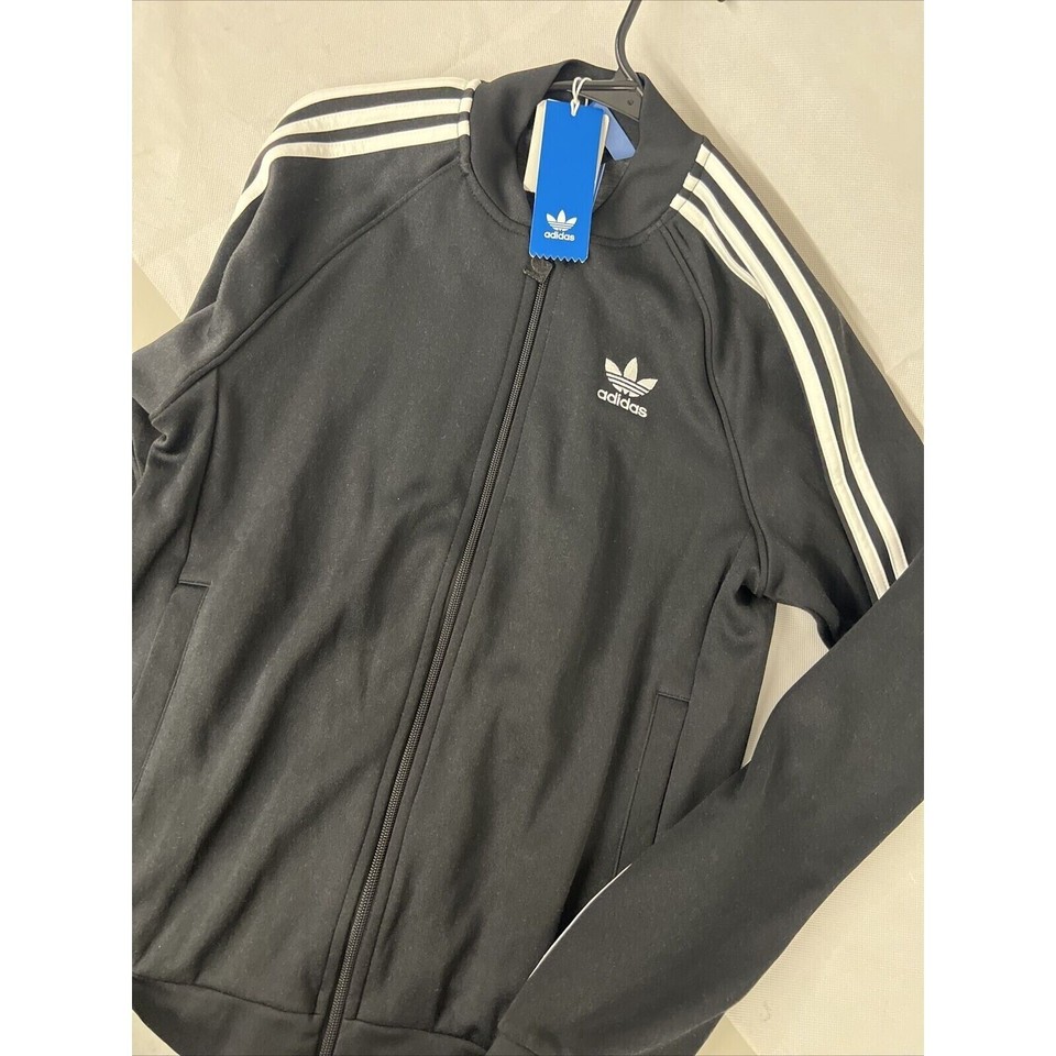 NEW NWT adidas Originals Superstar Track Jacket Black Vtg 70s #BK5921 ...