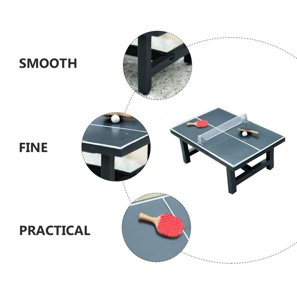 Table Tennis Photography Props kids pretend play toys Kids Sports Toy ...