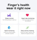 R02 Smart Ring Military Grade Titanium Steel Shell Health Monitoring ...