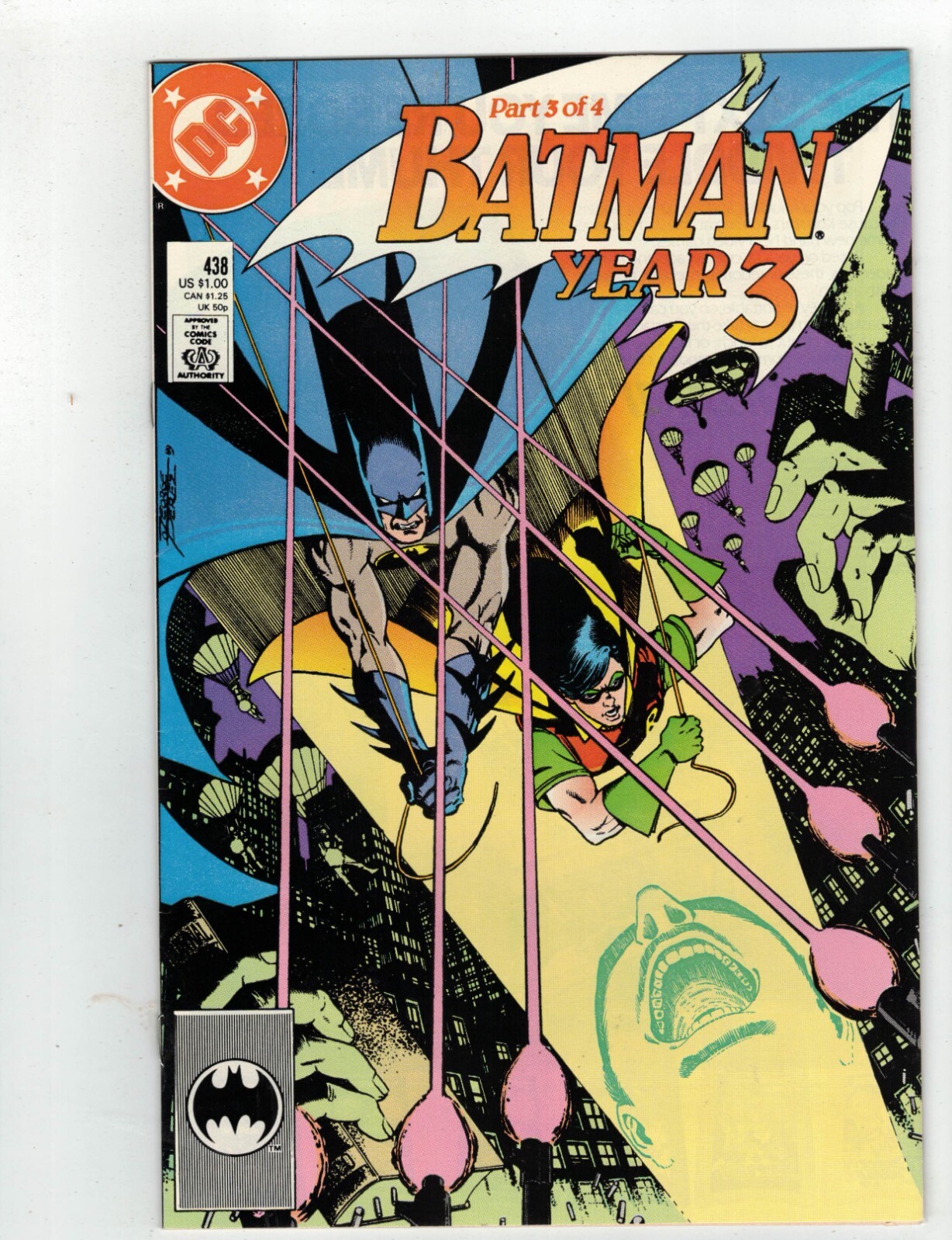 BATMAN #438 1989 Batman Year 3 DC Comics NM | eBay