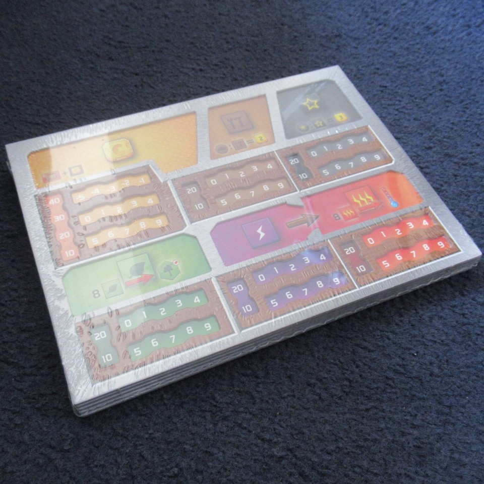 UK Terraforming Mars Dual Layer Player Boards x5 Kickstarter Promo ...