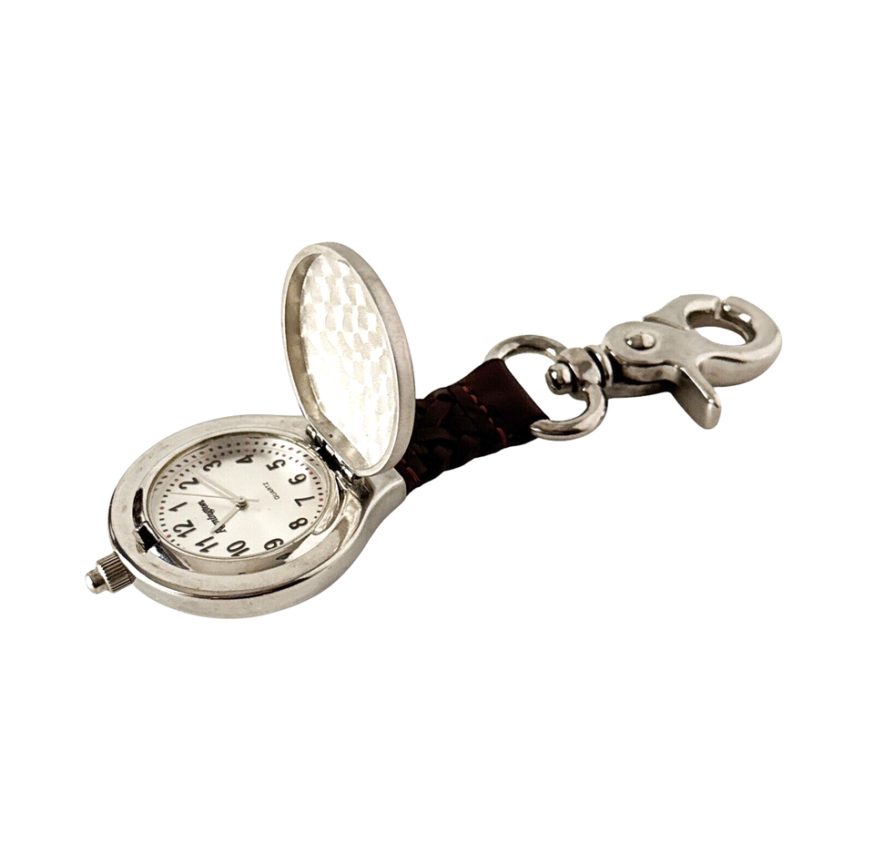 Remington Clip-on Belt Loop Watch w/ [#1 Dad] Cover - w/ New Battery ...