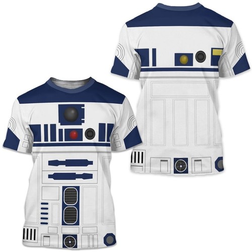 GOOD PRICE- R2D2 Halloween Cosplay 3D All Over Print Unisex T-Shirt S ...