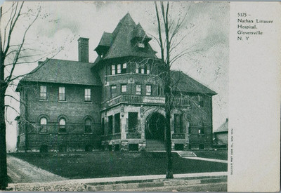 Vintage Postcard 1901-1907 Nathan Littauer Hospital, Gloversville, New ...