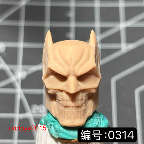 1:6 1:12 1:18 Zombie Bruce Wayne Head Sculpt For 12" 6" 3.75" Action ...