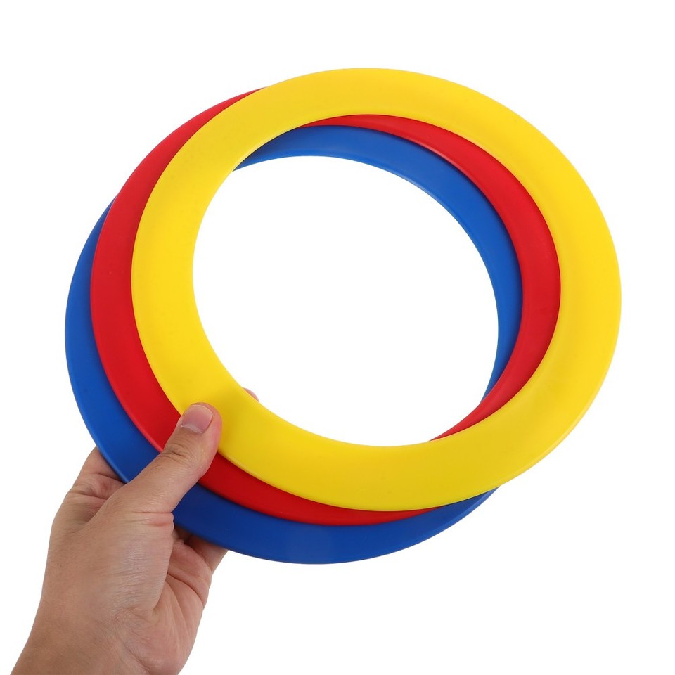 3 Pcs Juggling Practice Rings Hand Tossing Acrobatic Performance Props ...