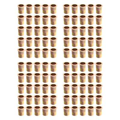 50 Pack 3/8 -16 Rivet Gun Nuts Rivet Nuts Threaded Carbon Steel Insert ...