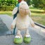 Blue Hat Sleepy sheep Stuffed Animals soft toy baby dolls plush toy ...