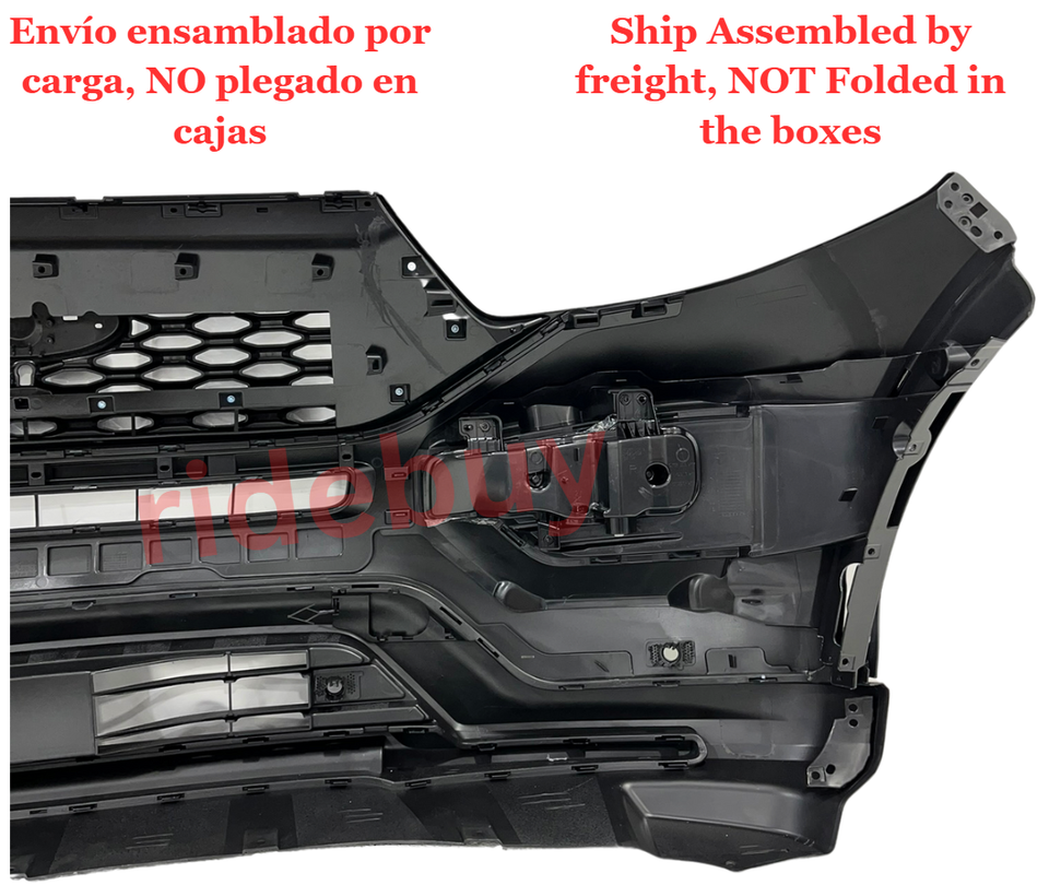 Fit 2020 - 2022 Ford Explorer ST Front Complete Bumper Assembl w/Fog W ...