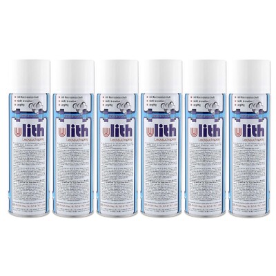 6x Lecksuchspray 400ml Leckfinder Gas Luft Prüfspray Lecksucher ...