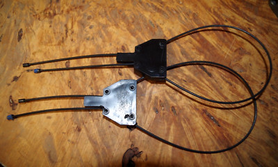 Oneida Archery Eagle Bow Yoke cable splitters w/ Cables Blue End ...