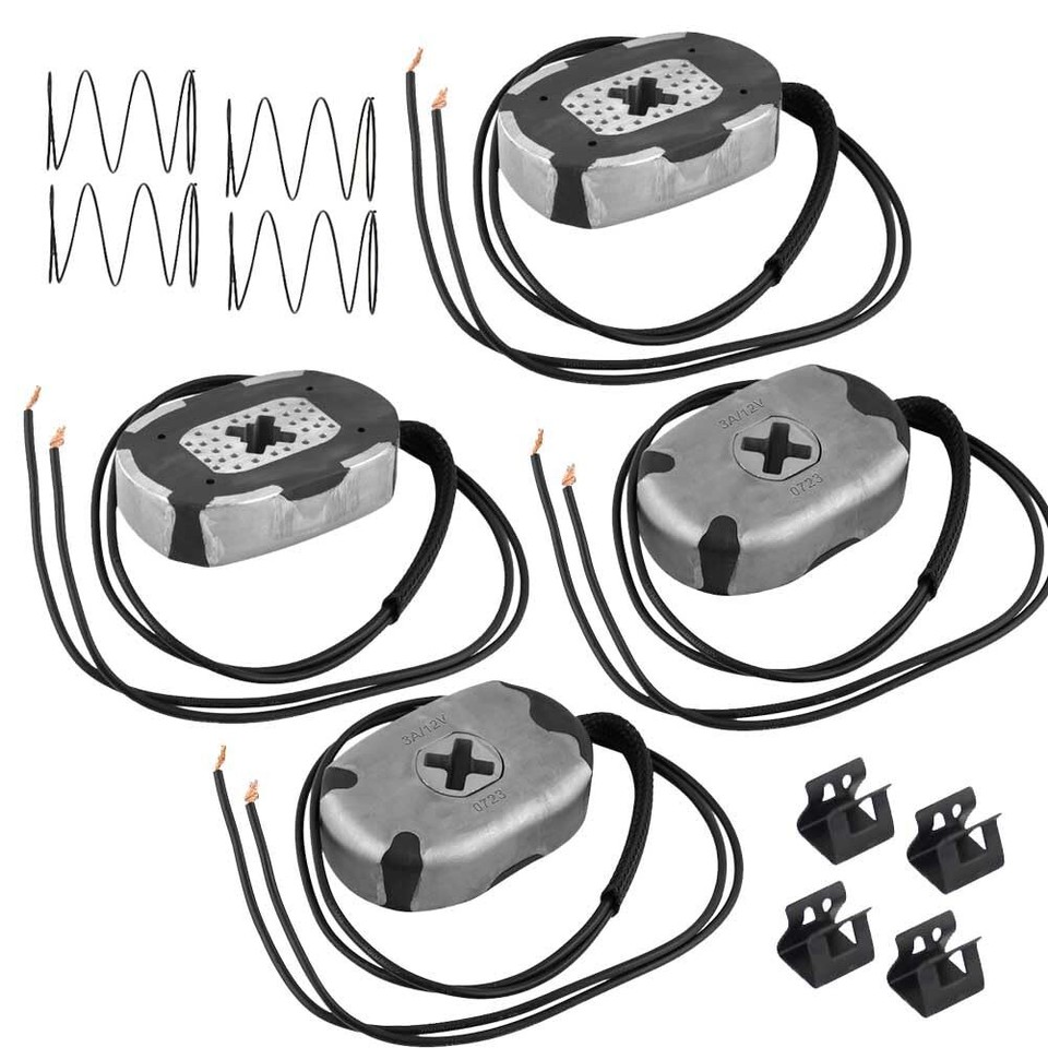 4pk 12" Electric Trailer Brake Magnet Replacement Kits For 5200-7K W ...