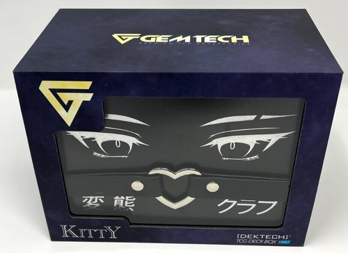 Gem Accessories DEKTECH Senpai Kitty TCG Deck Box - New Sealed | eBay