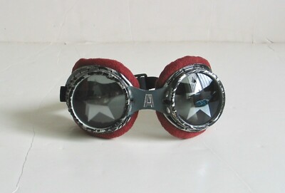 Vintage Steam Punk Goggles Captain America Marvel Hero USA Flag Cosplay ...