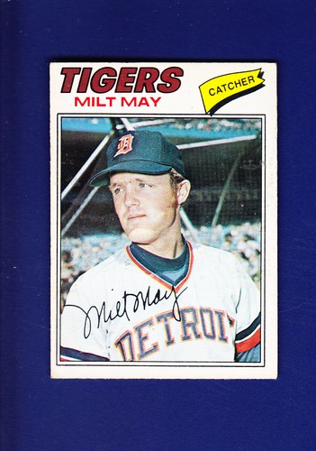 Milt May 1977 O-PEE-CHEE OPC Baseball #14 (VGEX) Detroit Tigers | eBay