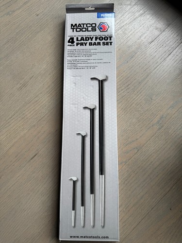 Matco Tools 4pc Lady Foot Pry Bar Set SLF4TB | eBay