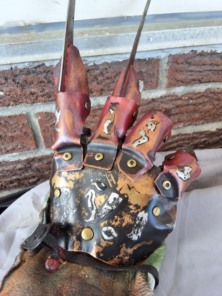 nightmare on elm street part 4 prop replica freddy Krueger glove | eBay