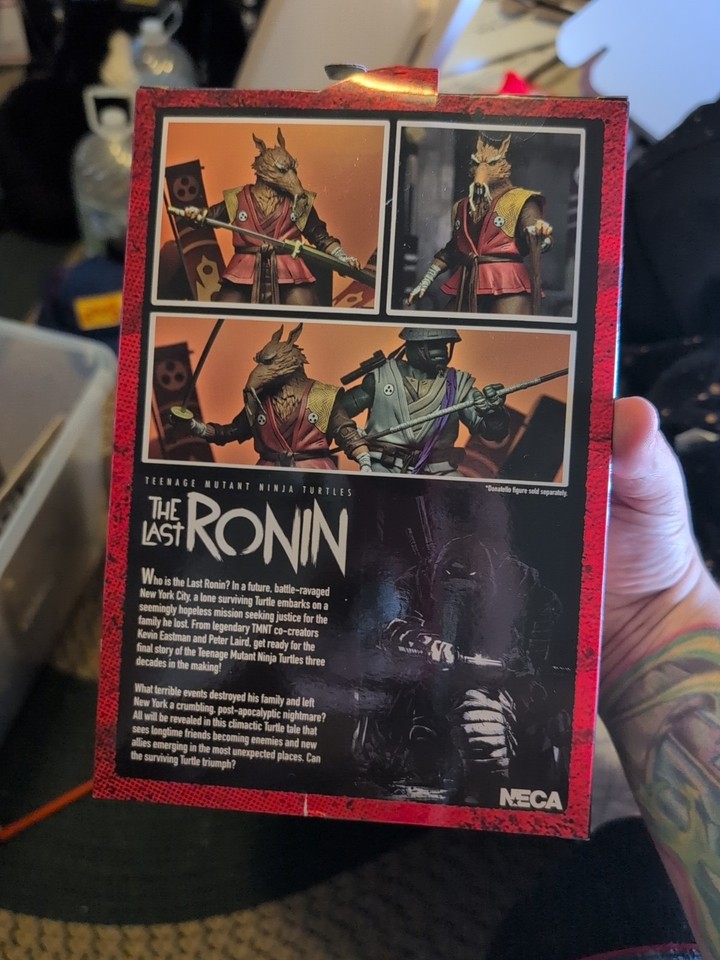 Tmnt Teenage Mutant Ninja Turtles Last Ronin Splinter Action Figure IDW ...