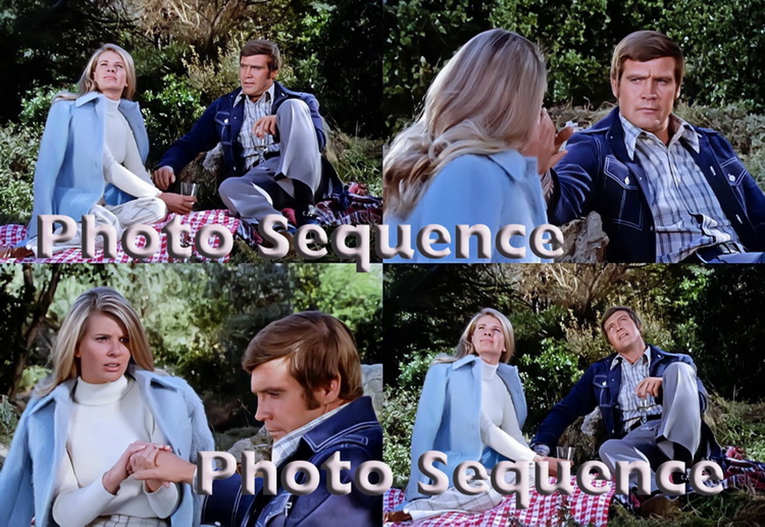 Lee Majors Barbara Anderson Six Million Dollar Man PHOTO Sequence #02 ...