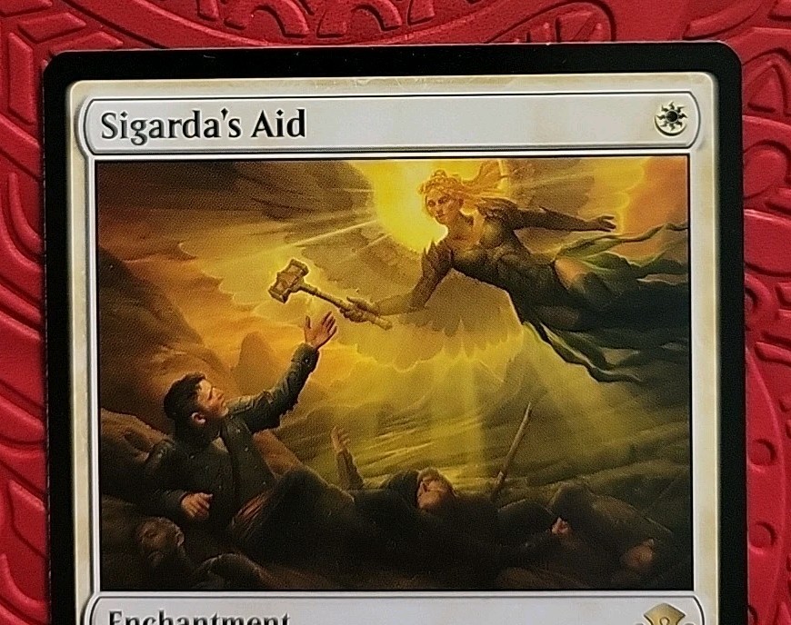 MTG Sigarda's Aid x1 NM ~Eldritch Moon (Magic the Gathering)*Free ...