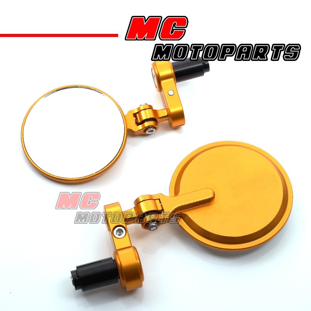 Foldable Rearview Bar End Mirrors For Ducati MONSTER 696 / 796 2009 ...