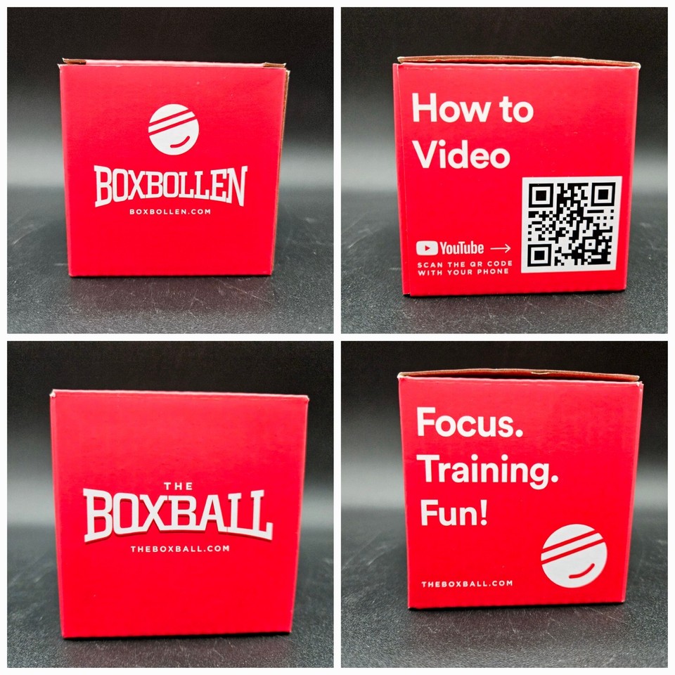 Boxbollen Original OEM New Open Box Ball Punching Reflex Boxing Game | eBay