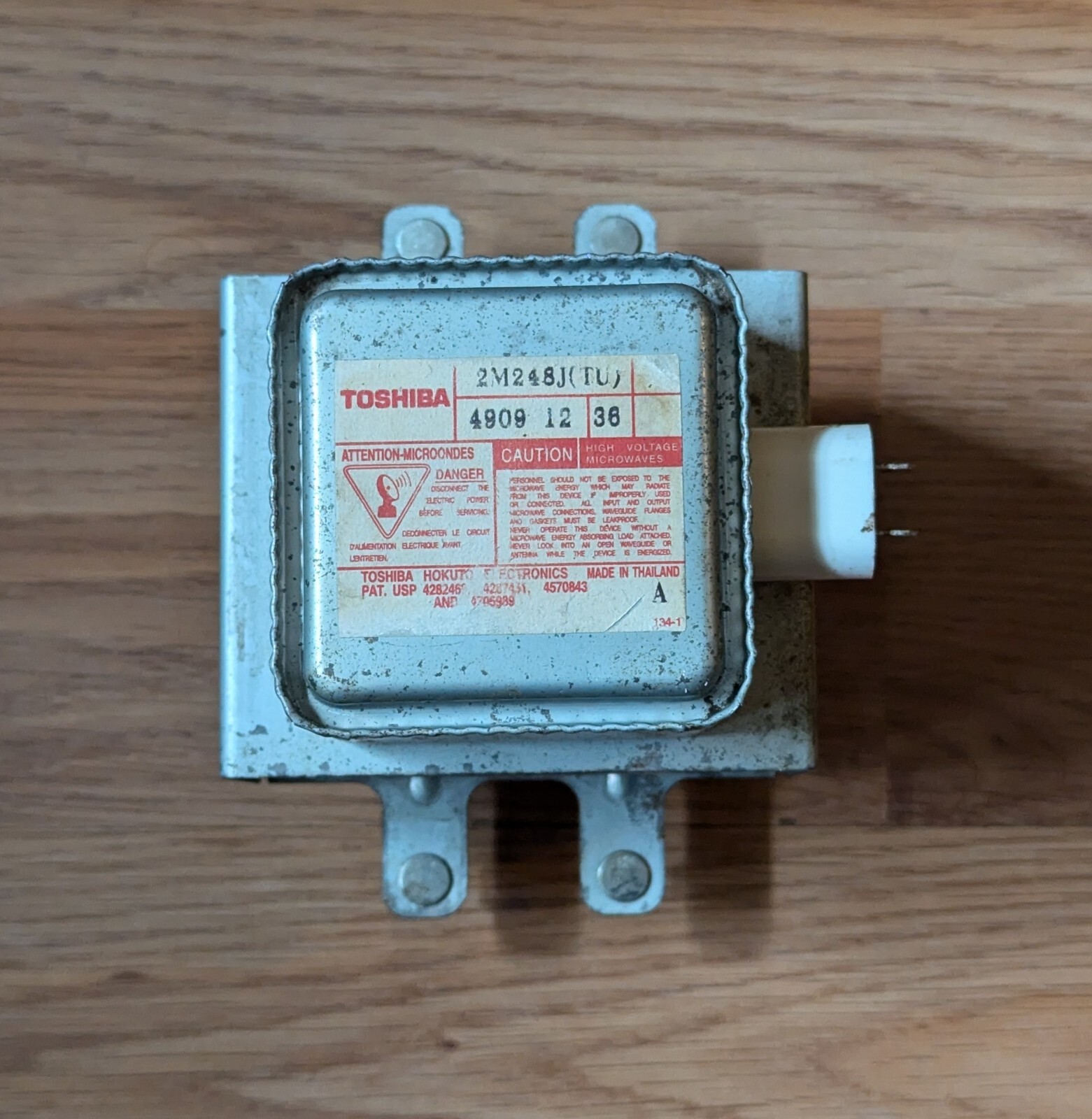 Turbochef Microwave Magnetron Service Kit Toshiba Part # NGC-3015 for ...