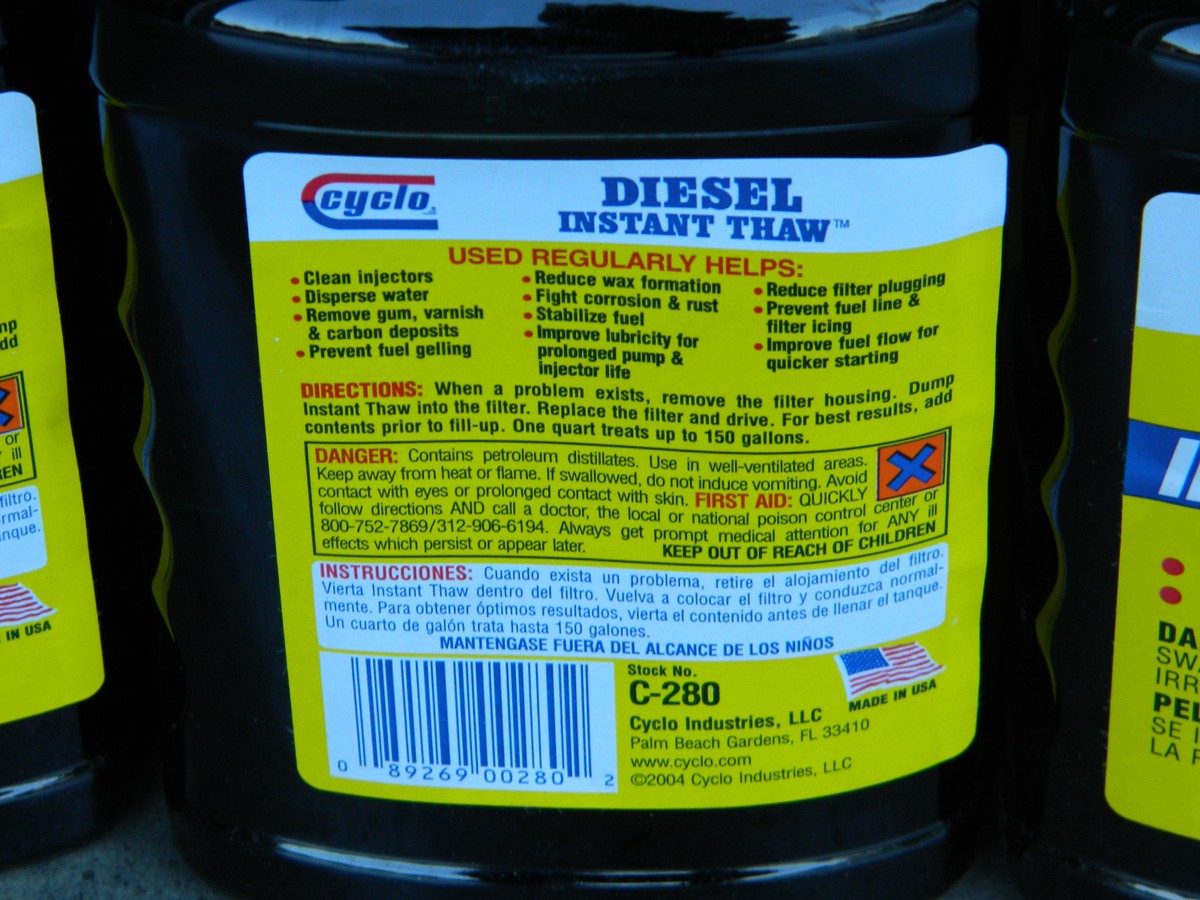 Gel Led Diesel Fuel