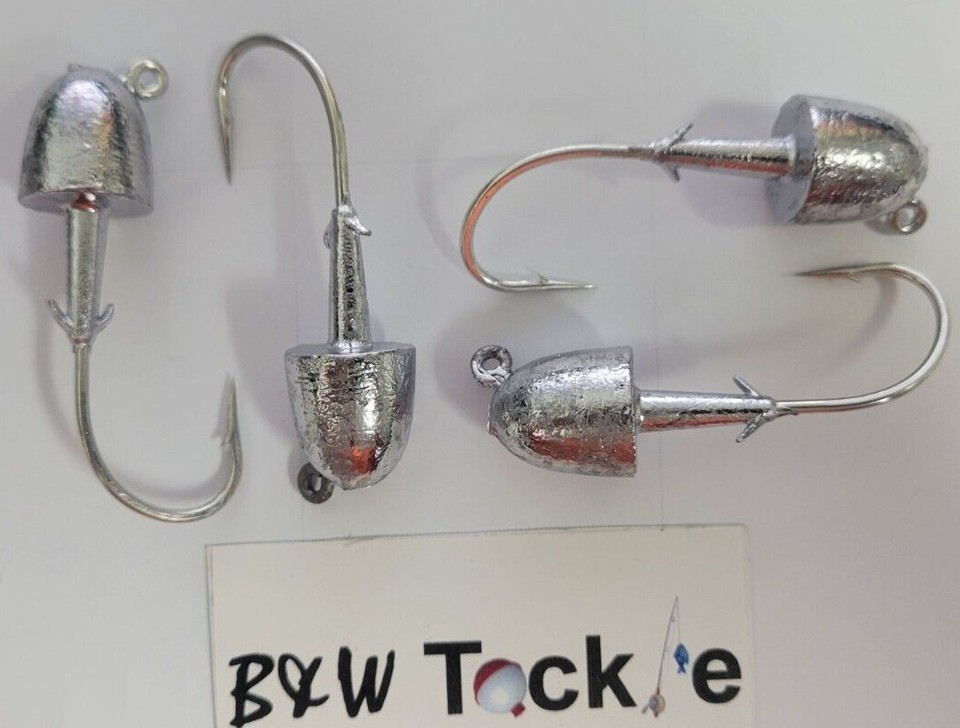 Bullet Nose Jigs Lure Victory Hooks ~ 1 oz., 1.5 oz., and 2 oz. ~ FREE ...