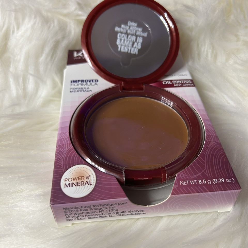 Kiss Cream to Powder Foundation Oil Control CP11N Amber *Discontinued ...