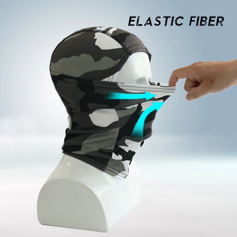 Camo Balaclava Face Mask UV Protection Ski Sun Hood Tactical Masks for ...