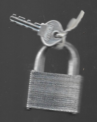 Fortress Padlock With Key Vintage | eBay