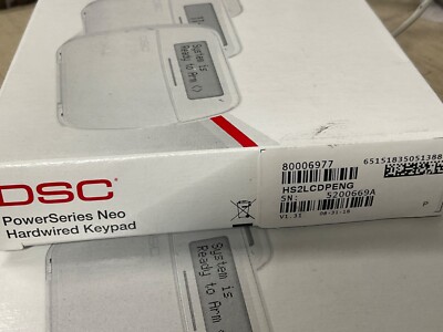 DSC HS2LCDPENG Full Message LCD Hardwired Security Keypad Proxy Support ...