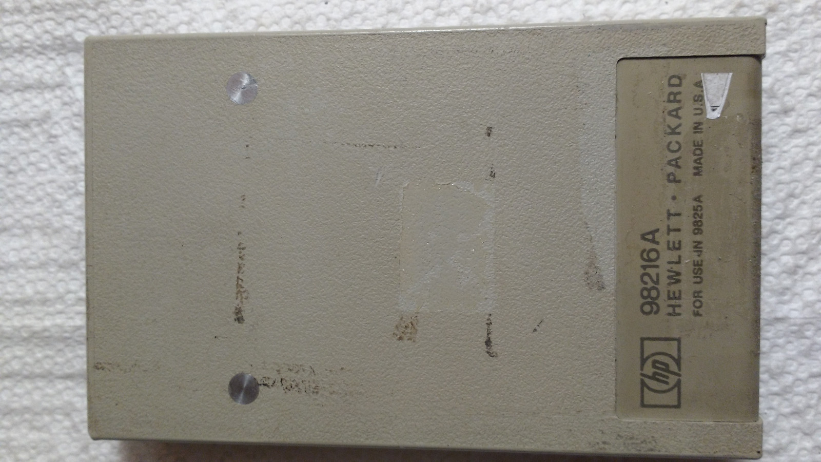 HP9825 Cartridge / ROM Module Model 98216A "9872A Plotter-Gen.I/O ...