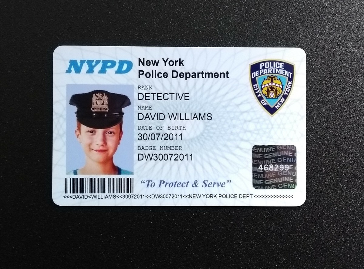 AACC Police ID Card Design Portfolium, 46% OFF