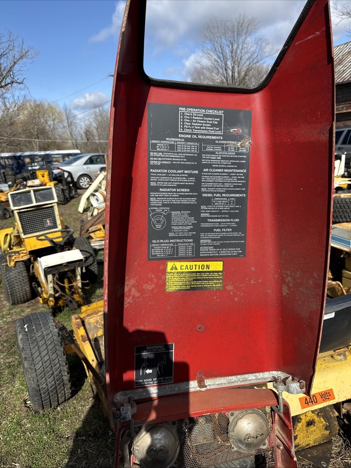 Cub Cadet Hood Diesel 782D 882 1512 1572 HD-23 | eBay