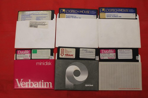 Omega Data Acquisition Driver 5.25 Inch Floppy Disk Computer Software ...