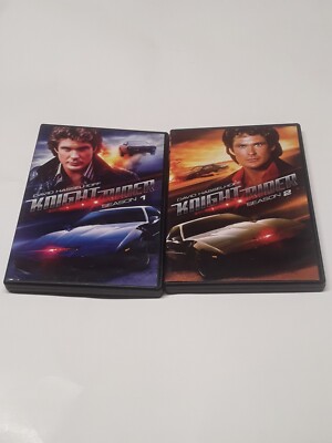 Knight Rider: Season 1 & 2 DVD Series 8 Total DVDS 683904544681| eBay