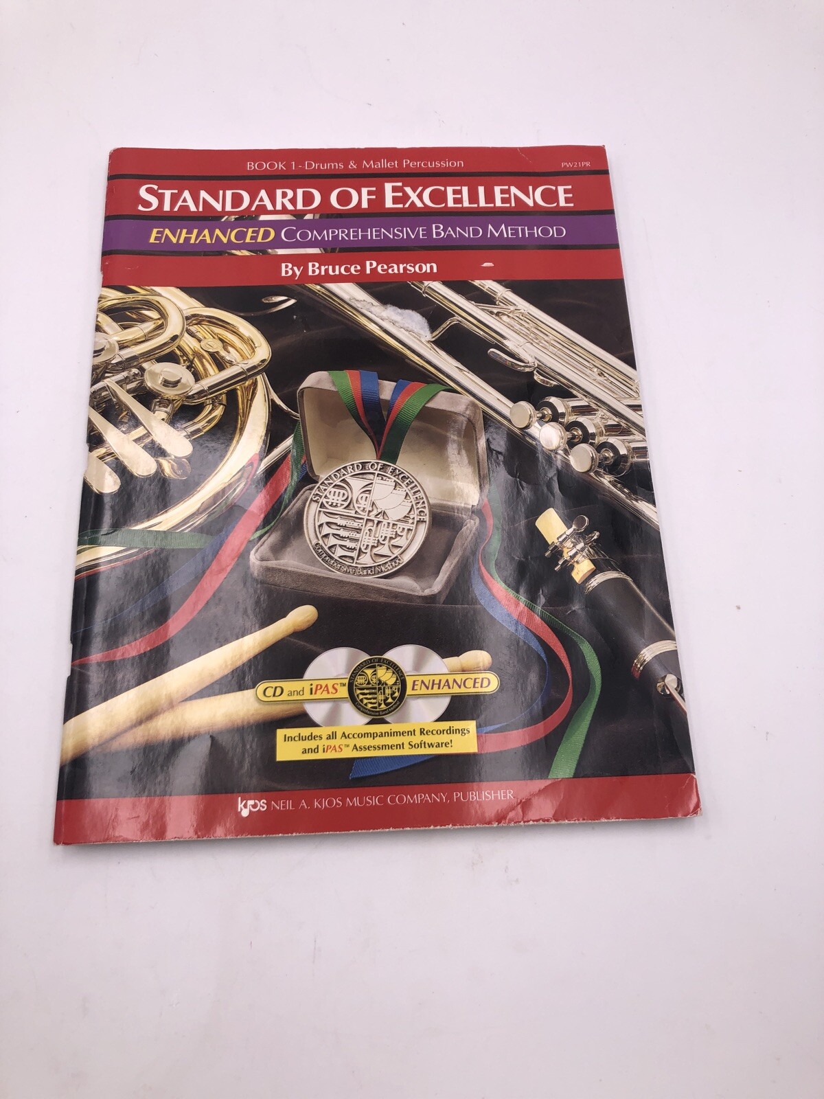 Standard of Excellence Enchanced Comprehensive Band Method Book Drums ...