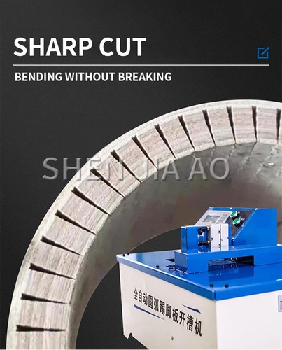 Automatic Circular Skirting Board Grooving Machine Microcomputer Models ...