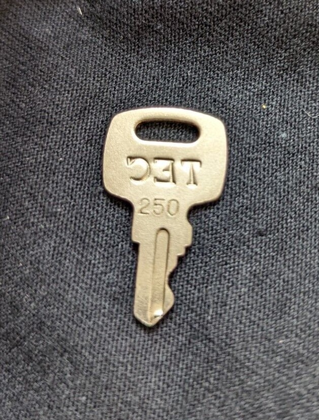 TEC Cash Register Keys - Set of 6 - S, SET, REG, MA, 21N, 205 5L11 ...